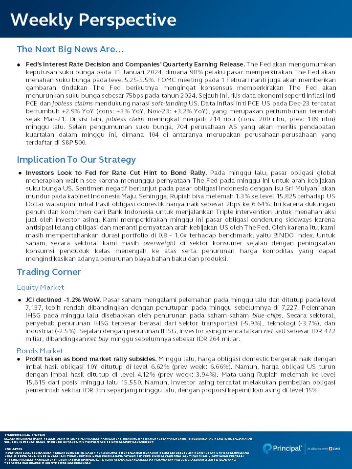 Weekly Perspective 30 Jan 2024 | Principal Indonesia